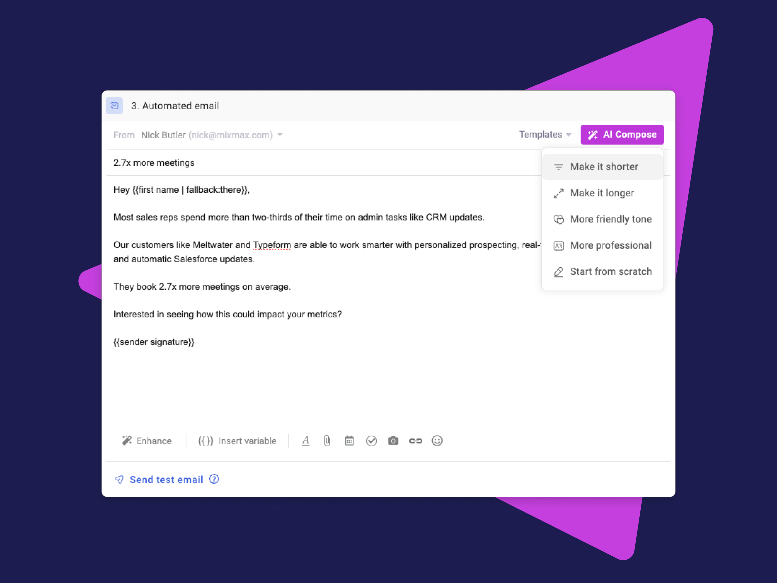 Write Emails 10x Faster With Mixmax AI Compose | Mixmax Write Emails 10x Faster With Mixmax AI Compose | Mixmax